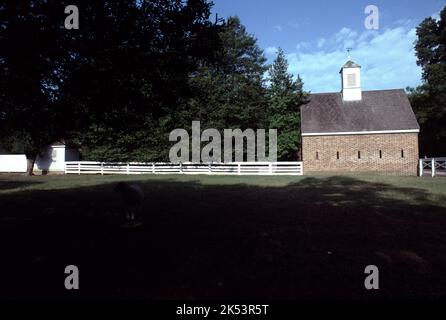 Williamsburg, VA. U.S.A. 3/1993. Colonial Williamsburg docents and ...