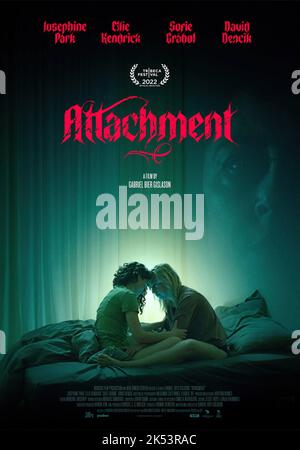 ATTACHMENT, (aka NATTEN HAR OJNE), from left: Ellie Kendrick, Josephine Park, 2022. © Shudder ...