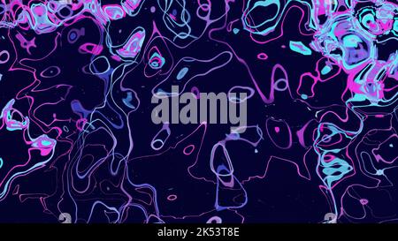 Light shining on black oil ripple, abstract texture background Stock ...