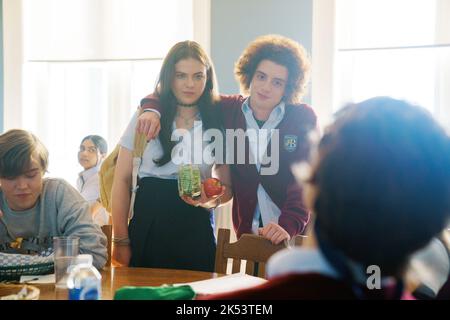 LUCKIEST GIRL ALIVE, from left: Nicole Huff, Alexandra Beaton, Gage ...