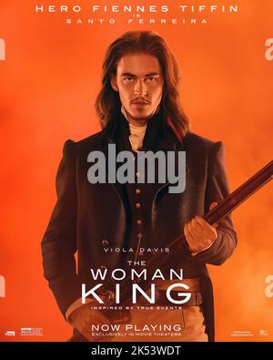 THE WOMAN KING, US character poster, Sheila Atim, 2022. © TriStar ...