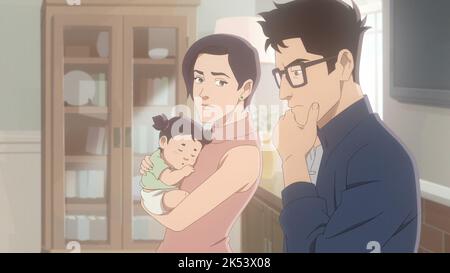 PANTHEON, David (voice: Daniel Dae Kim), Pantheon', (Season 1, ep. 101 ...