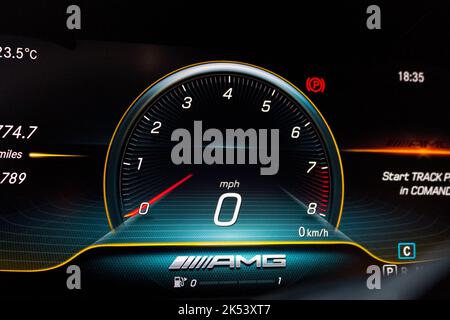 A 2021 Mercedes Benz AMG GTR PRO With Digital Dashboard AMG Logo AMG ...