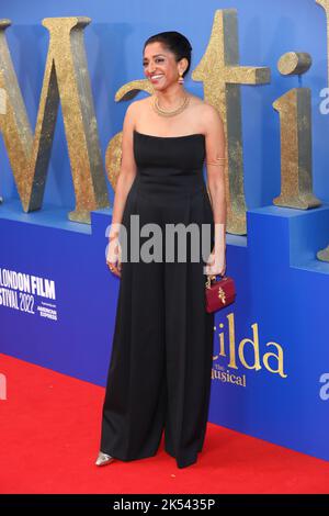 Shidhu Vee attends the World Premiere of Roald Dahl’s Matilda The ...