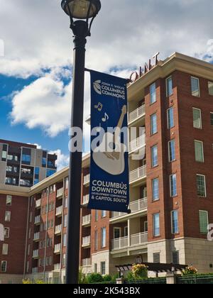 Columbus Commons in downtown Columbus Ohio USA Stock Photo - Alamy