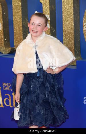 Darcy Pentland attends the World Premiere of Roald Dahl’s Matilda The ...
