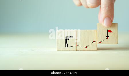 Business opportunities and planning concept. Visionary entrepreneur ...