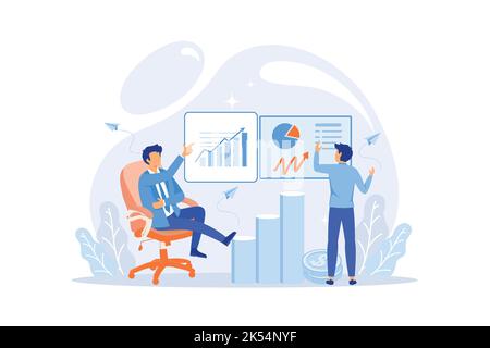 Net income calculating abstract concept vector illustration. Salary ...