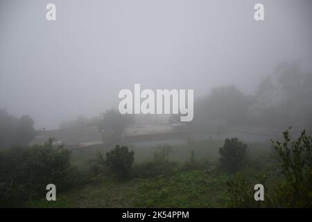 Beautiful view of bhimtal - the hill station Stock Photo - Alamy