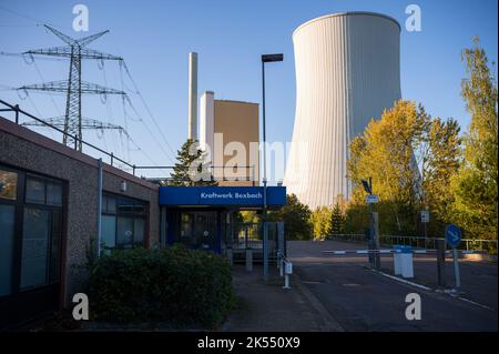Bexbach, Germany. 05th Oct, 2022. The STEAG power plant in Bexbach ...