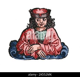 Anaximander (c.610 - c.546 BC), pre-Socratic Greek philosopher who ...