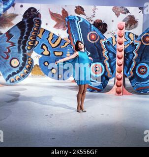 Alexandra, deutsche Sängerin, Deutschland 1968. German singer Alexandra ...