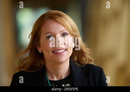Ash Regan MSP arrives for First Minster's Questions at the Scottish ...