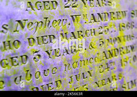 Gravestone for child who was born and died the same day Stock Photo - Alamy
