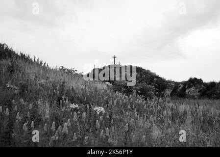 KROSSHAUGEN - A historic cross on top of a hill by Haraldshaugen ...
