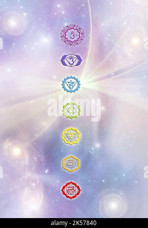 abstract mystic mystical magic fantasy background in pastel colors and ...