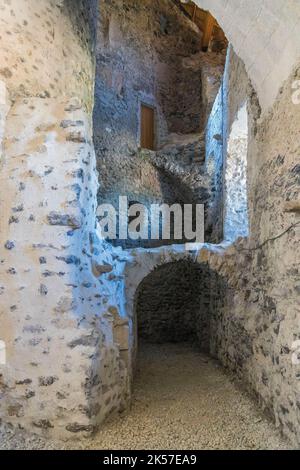France Hautes Alpes Tallard Castle (XIV and XVI) and St. Gregory church ...