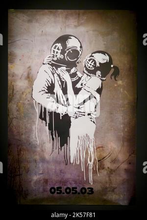 Think Tank, album cover for Blurs Think Tank, 2003, Banksy, exhibition ...