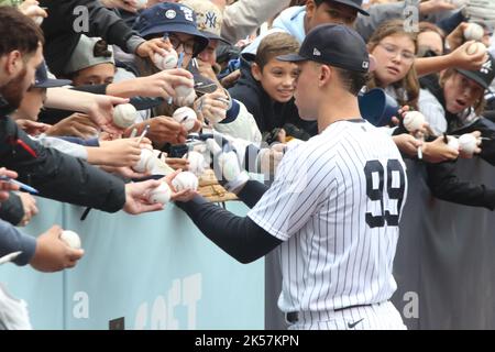 October 2, 2022 Aaron Judge during last regular season baseball game at ...