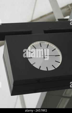 clock on the wall, in the MRT station, Jakarta Stock Photo - Alamy