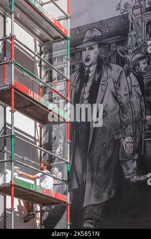 Street art in Antwerp, Belgium Stock Photo - Alamy