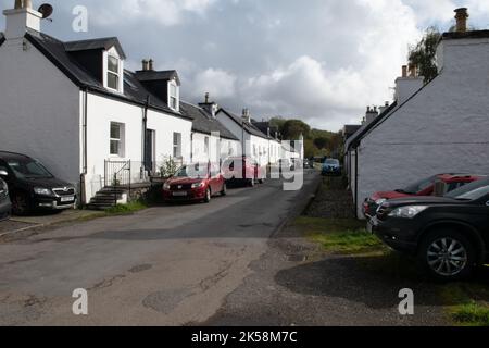 Main Street, Dervaig, Isle of Mull, Scotland, UK Stock Photo - Alamy