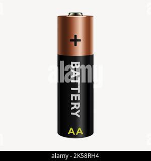 AA battery clipart, illustration vector Stock Vector Image & Art - Alamy