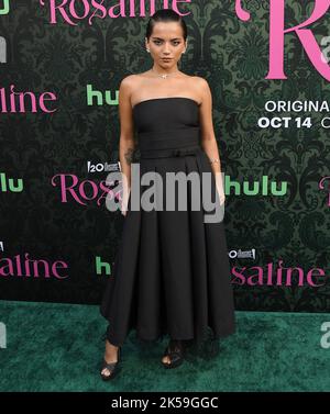 Isabela Merced arrives at the 20th Century Studio's ROSALINE Premiere ...