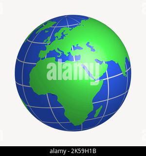 Globe grid clipart, business illustration vector Stock Vector Image ...