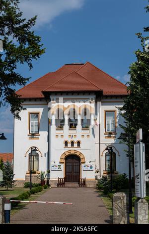 Novaci, Gorj County, Romania – July 24, 2022: City hospital Novaci ...
