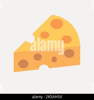 Cheese collage element, cute illustration vector Stock Vector Image ...
