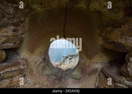 Ruins of the medieval Zborov (Makovica) Castle in Eastern Slovakia ...