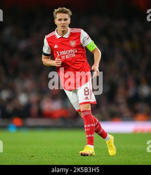 London, UK, 06/10/2022, 06 Oct 2022 - Arsenal v FK Bodo/Glimt - UEFA ...