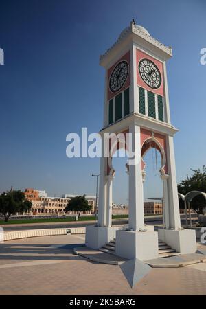 Uhrturm am Clock-Tower-Squara, Doha, Qatar, Katar Stock Photo - Alamy