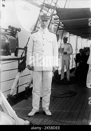 Admiral William S. Benson Aboard The Mayflower, June 24, 1917. The US ...