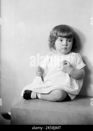 Margaret Ann Barnard - Portrait, 1934 Stock Photo - Alamy