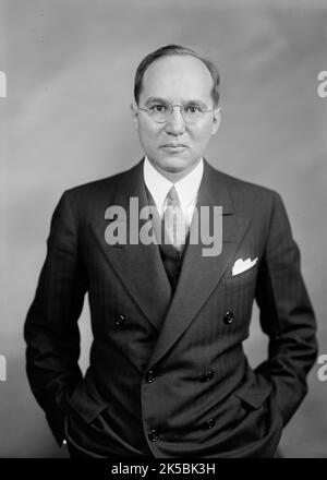 John W. Barriger III - Portrait, 1942. US businessman, railroad ...