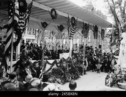 Statue of Commodore John Barry unveiled, Washington DC, 16 May 1914 ...