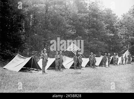 A photograph of Boy Scouts standing in formation, showcasing the group ...