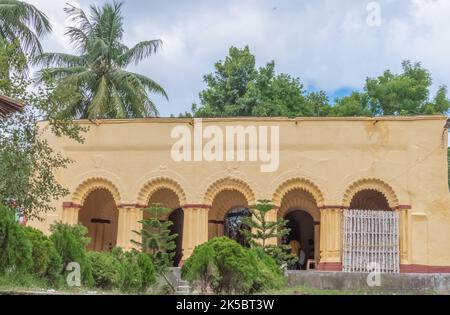 Old zamindar or zamidar or jamidar or jamindar family temple (Thakur ...