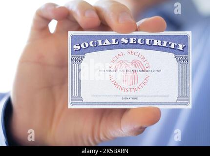 Social security card Stock Photo - Alamy