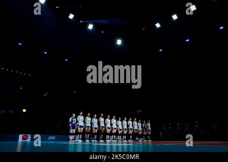 ROTTERDAM, NETHERLANDS - OCTOBER 7: Satomi Fukudome of Japan, Yoshino ...