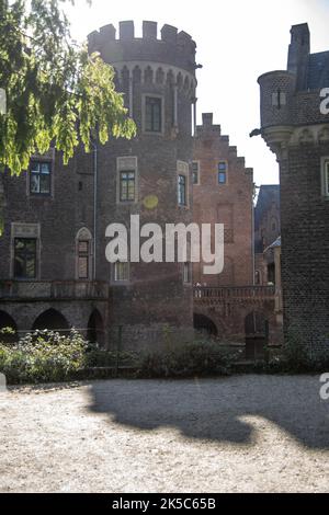 antique beautiful castle in paffendorf near Bergheim Stock Photo - Alamy