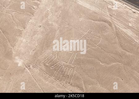 Nazca Lines - The Hands Stock Photo - Alamy