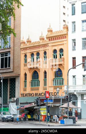 Riachuelo Theater in downtown Rio de Janeiro, Brazil - September 11 ...