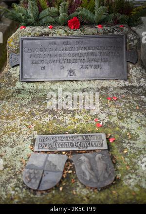Grave of Albrecht Durer, Johannis cemetery, Nuremberg, Franconia ...