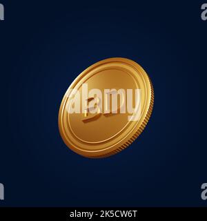 Currency Symbol Bahraini Dinar 3D Illustration Stock Photo - Alamy