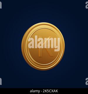 Currency Symbol Lao kip 3D Illustration Stock Photo - Alamy