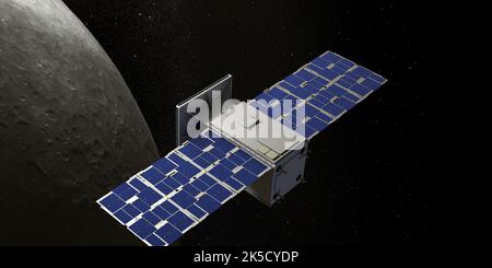 Virtual background image of NASA’s CAPSTONE spacecraft designed for ...