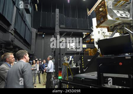 National Defense University visited Goddard Space Flight Center on ...